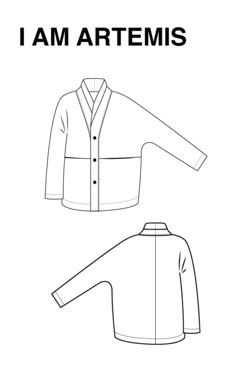 I AM Artemis - Women's Sewing Pattern I AM Patterns - PDF And Paper