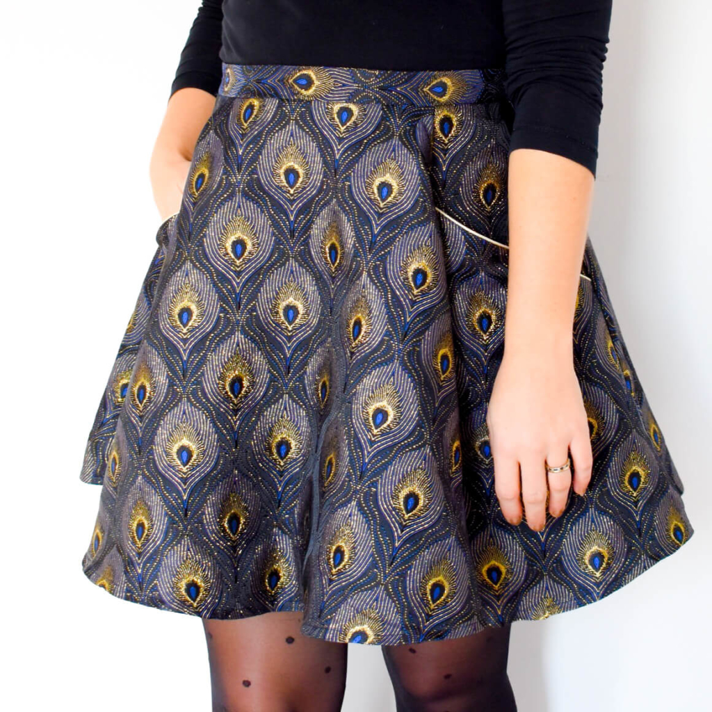 I AM Cindy - Patron De Couture - Jupe Patineuse A Poches- I AM Patterns