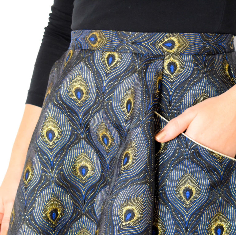 I AM Cindy - Patron De Couture - Jupe Patineuse A Poches- I AM Patterns