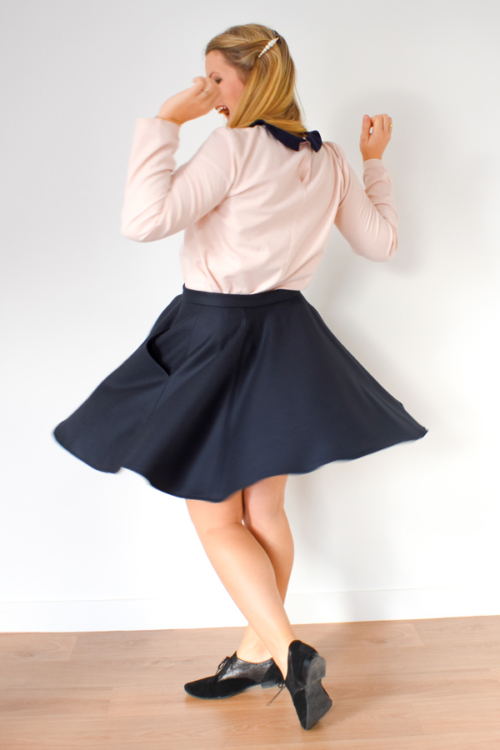 I AM Cindy - Patron De Couture - Jupe Patineuse A Poches- I AM Patterns