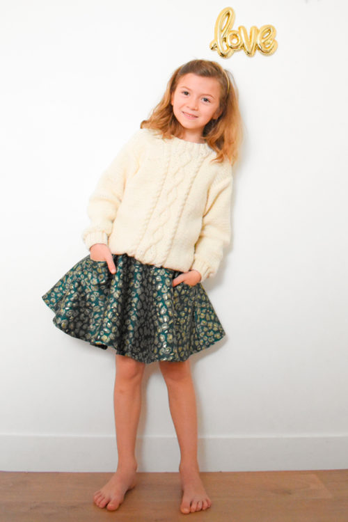 I AM Cindy | Duo Patron Couture Mère/Fille | Jupe | I AM Patterns