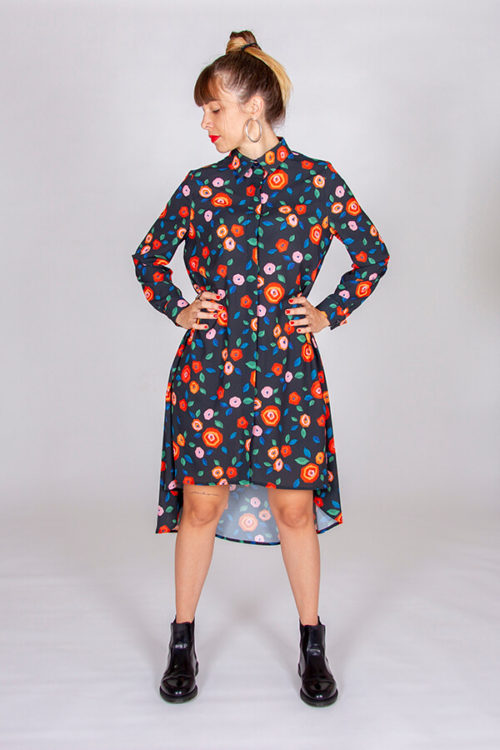 I AM Irma - Sewing Pattern - Asymmetrical Shirt & Dress - I AM Patterns