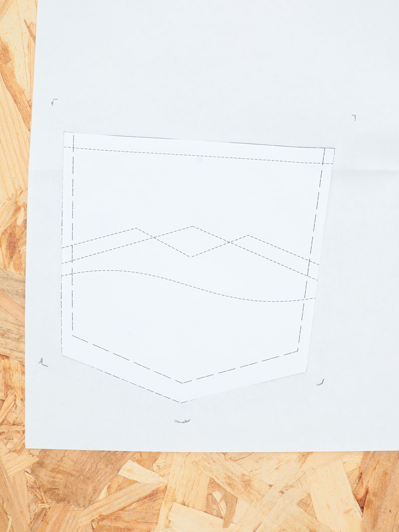 20 Free Topstitch Designs - Handmade Jeans Back Pockets - I AM Patterns