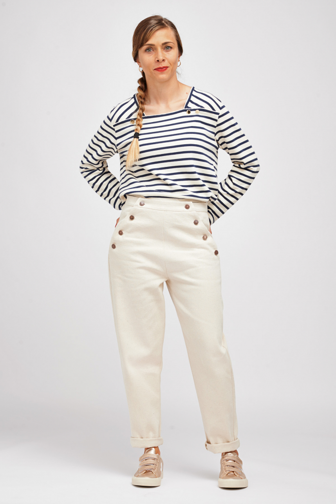 I AM Nout - Sailor Trousers Women Sewing Pattern - I AM Patterns
