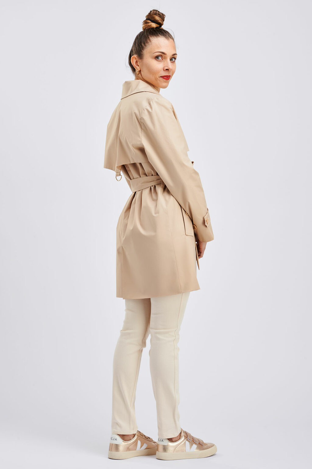 I AM Bob | Women Trench Coat Sewing Pattern | 8 versions