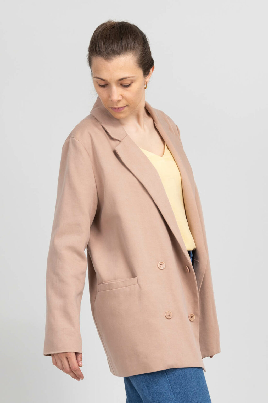Rose | Patron de couture femme blazer oversize | I AM Patterns