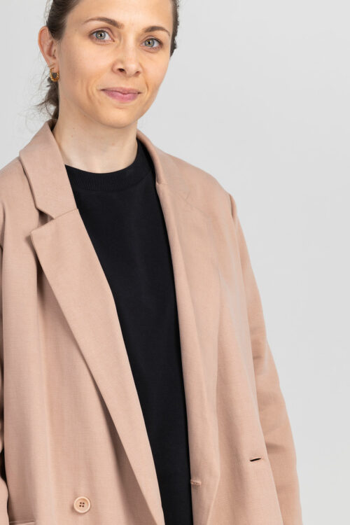 Rose | Patron de couture femme blazer oversize | I AM Patterns